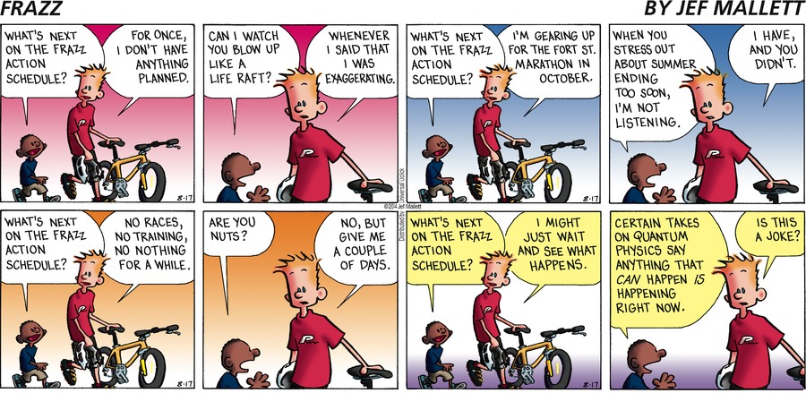 Frazz by Jef Mallett for August 17, 2014 - GoComics