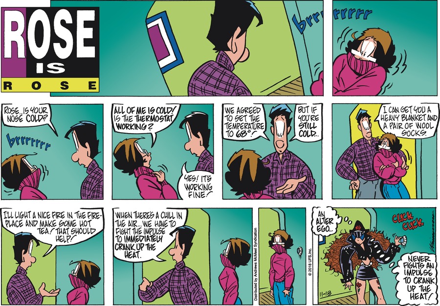 Rose is Rose by Don Wimmer and Pat Brady for November 18, 2018 - GoComics