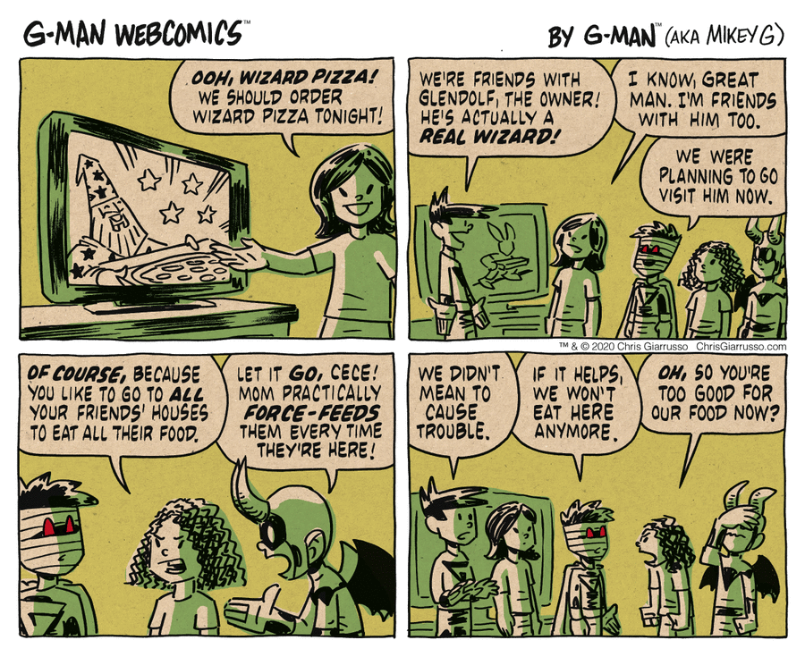 G-Man Webcomics by Chris Giarrusso for January 25, 2021 - GoComics