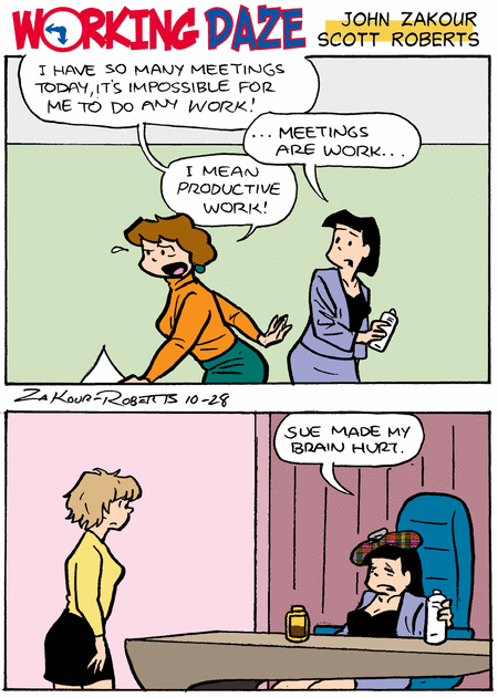 Working Daze by John Zakour and Scott Roberts for October 28, 2015 ...