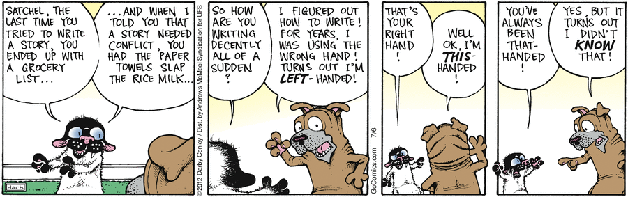 Get Fuzzy by Darby Conley for July 6, 2024 | GoComics